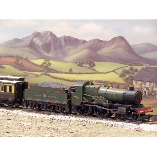 HORNBY 4-4-0 GWR 'County of Radnor' Limited Edition County Class ...